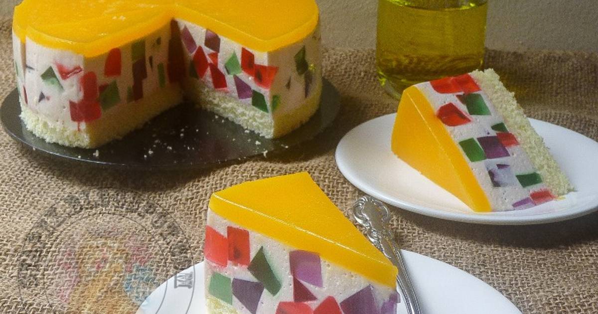 Resipi Broken Glass Cheesecake oleh Wan Muhammad Syafiq ( Syapex ...