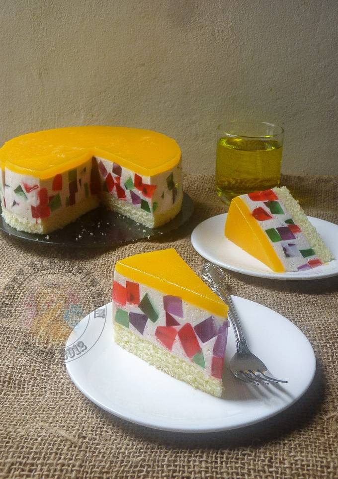 Resipi Broken Glass Cheesecake oleh Wan Muhammad Syafiq ( Syapex ...