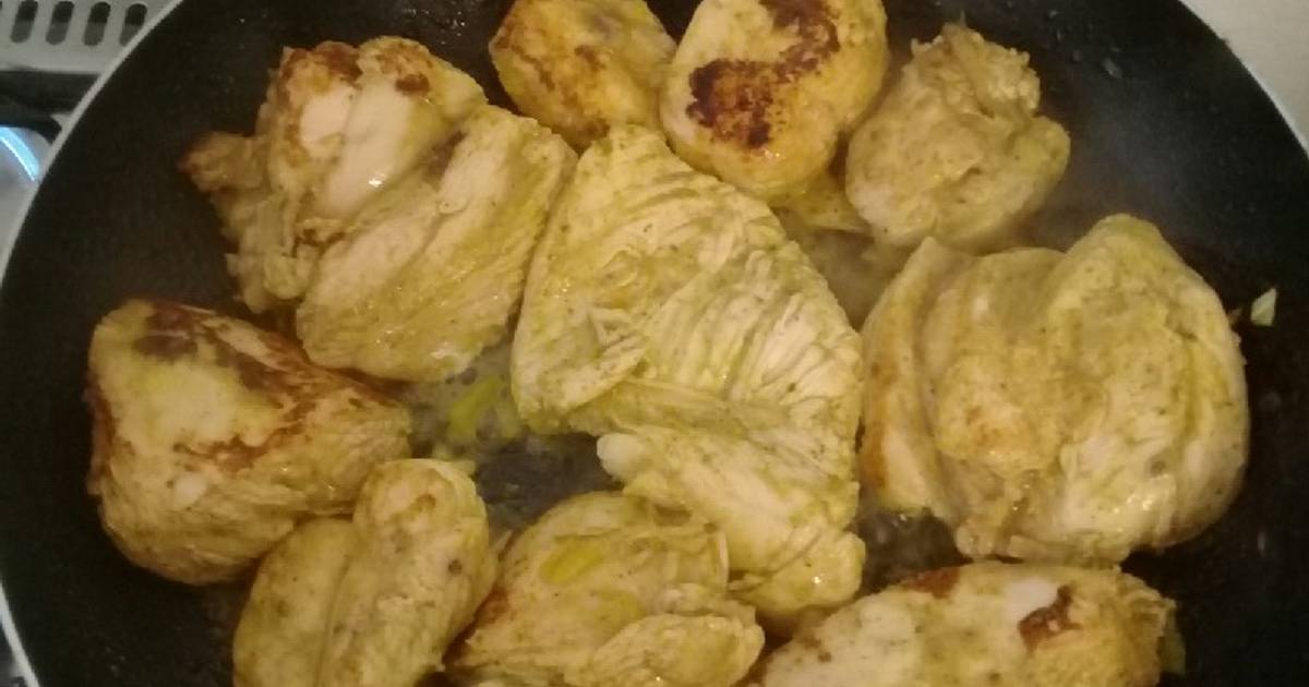 Pechuga de pollo con mostaza, salsa barbecue y pimentón Receta de Pa ...