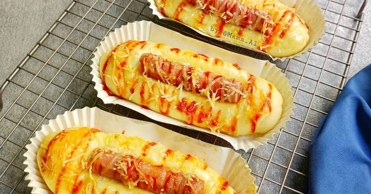 Resep Roti Sosis oleh Mama AL - Cookpad