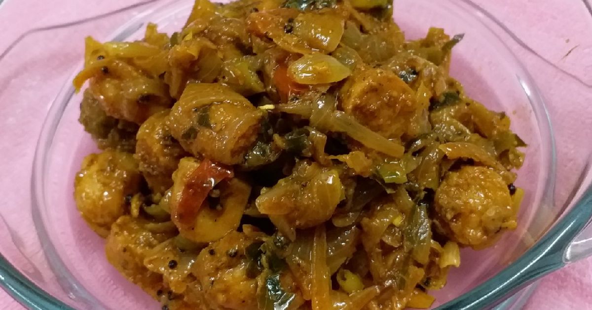 Chicken Cocktail Sausage Chilli Fry Recipe by Rosalyn John - Cookpad