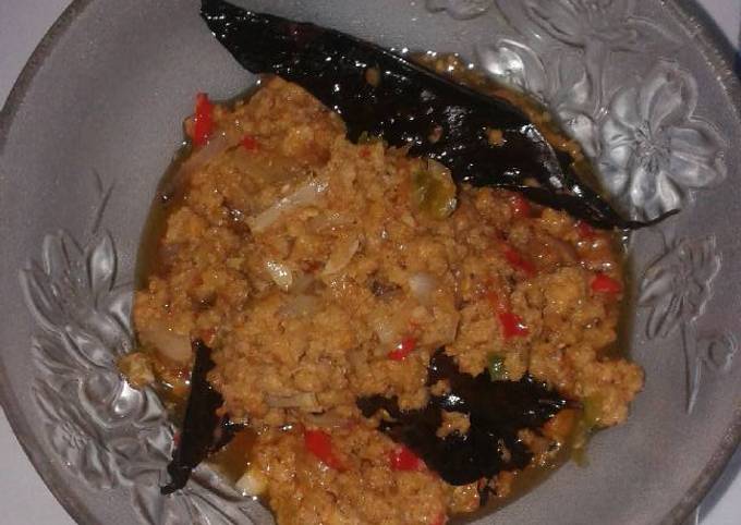 Resep Sambal oncom oleh siti koriah - Cookpad