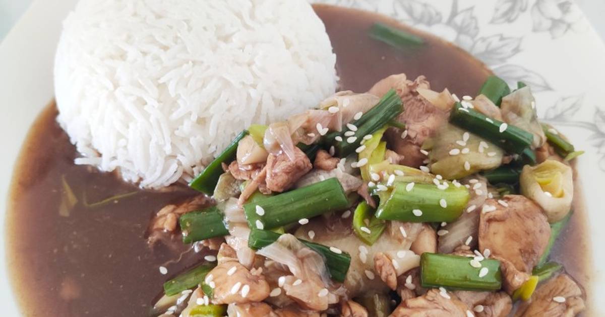 Pollo mongoliano - 12 recetas caseras- Cookpad