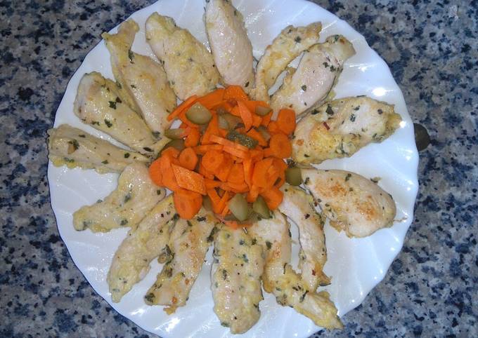 Pollo al Aji-Pil Receta de 🖤 ♏EnBruJaDa ♏🖤- Cookpad