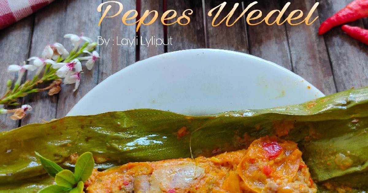 Resep Pepes Wedel (jeroan bandeng) oleh Lyliput Kitchen's - Cookpad