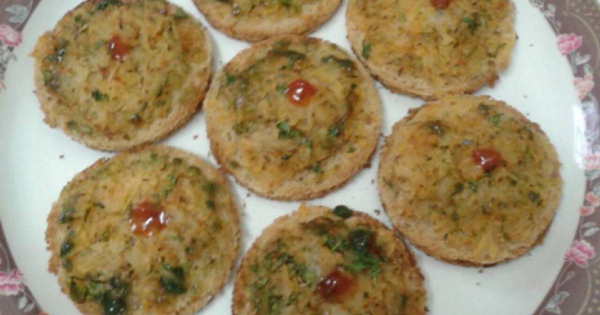 Bread potato disc Recipe by Avni Arora - Cookpad