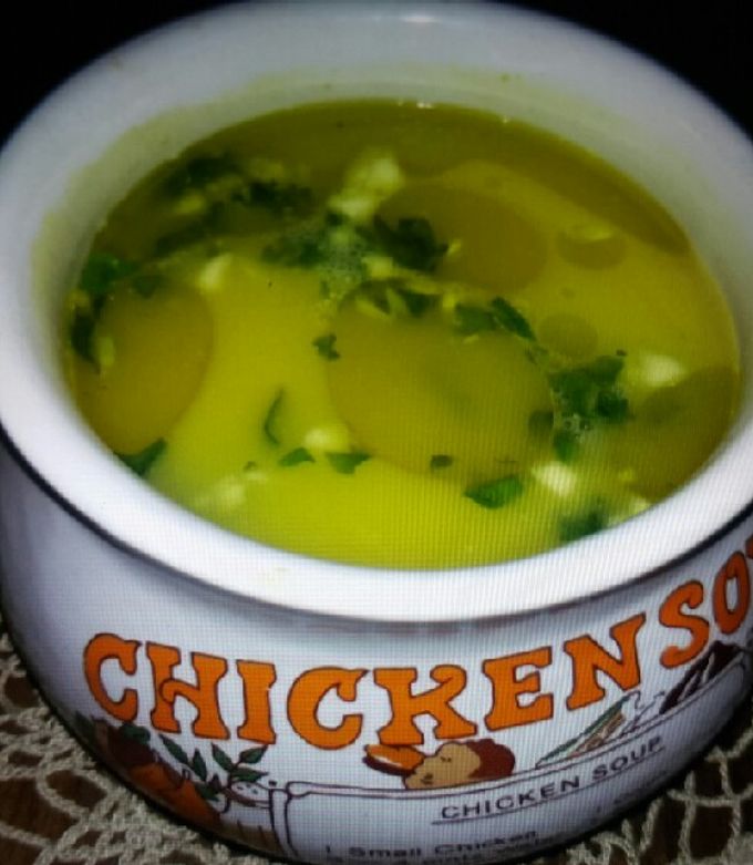 Receta Saludable De Sopa De Pollo Y Verduras Sopa De Pollo Con