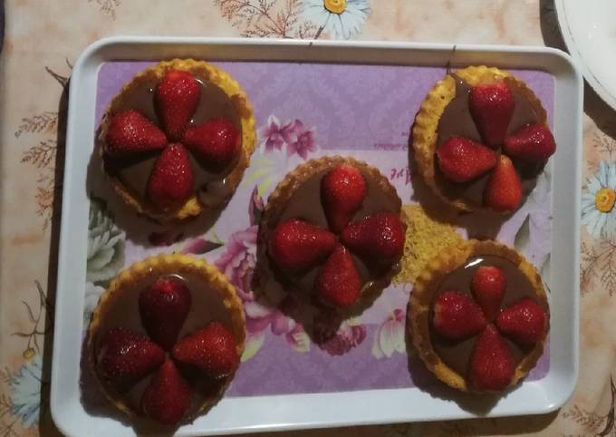 Mini gyümölcstorták | Krizbai Viktória Éva receptje - Cookpad receptek