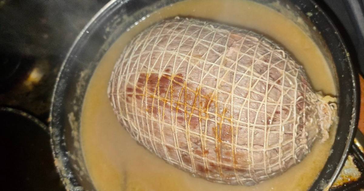 Roti de ternera de más 2kg súper relleno de todo Receta de Mery Delgado ...