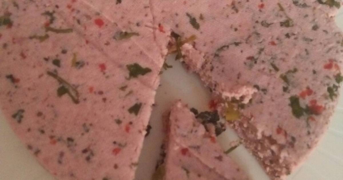 All natural pink cheese with 7 herbs & spices Recipe by Anita aggrawal ...