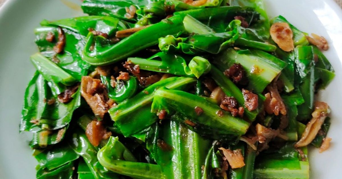 Stir Fried Bird's Nest Fern With Xo Scallop Sauce Recipe by 太太上班很忙