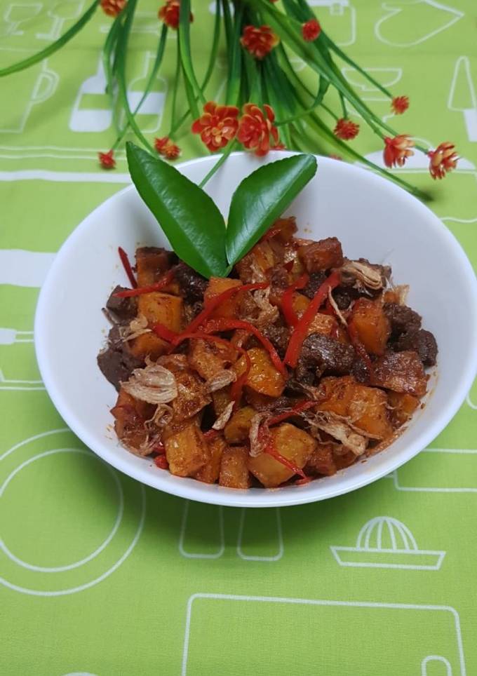 Resep Sambal Goreng Kentang & Daging Sapi oleh Lina Bachry - Cookpad