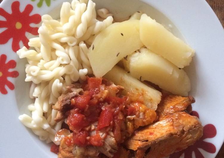 Csirkepörkölt | Csukonyiné Timi receptje - Cookpad receptek