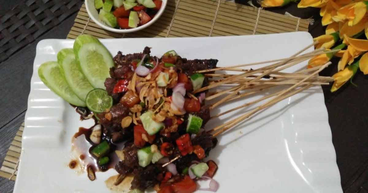 Resep sate daging sapi empuk dan juicy: Rasa gurih berempah