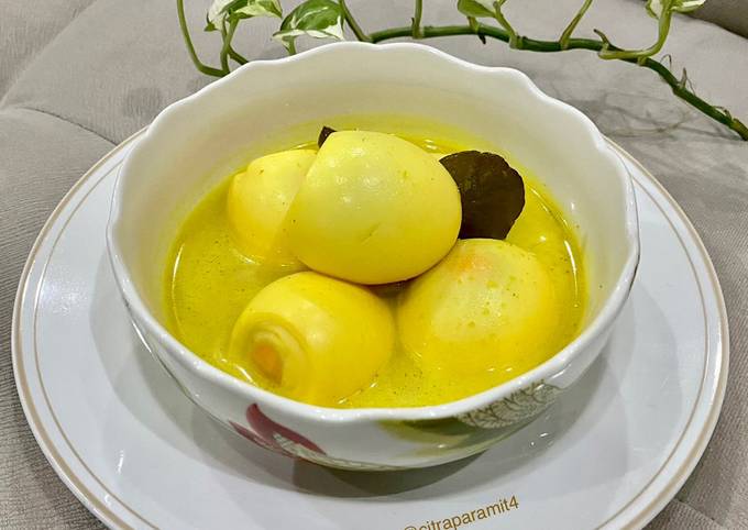 Resep Terik Telur oleh Citra Paramita - Cookpad
