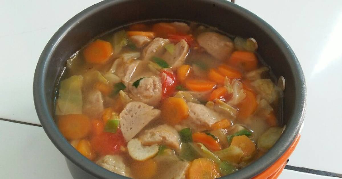 Resep Simple Sup Bakso oleh citra indrasswari - Cookpad