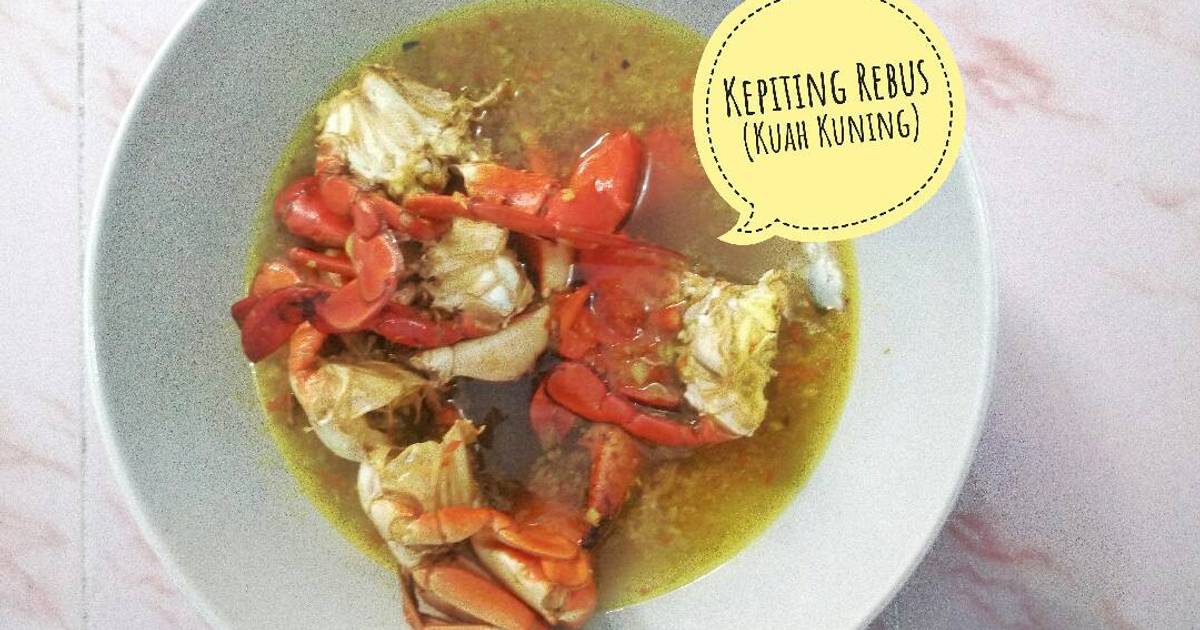 940 resep kepiting rebus kunyit enak dan mudah - Cookpad
