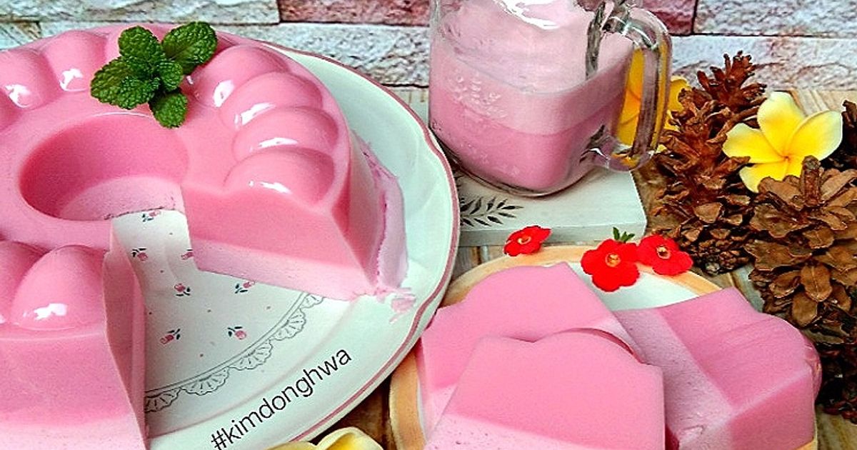 Resep Puding Lapis Busa Cocopandan oleh Sari Utami Kimdonghwa - Cookpad