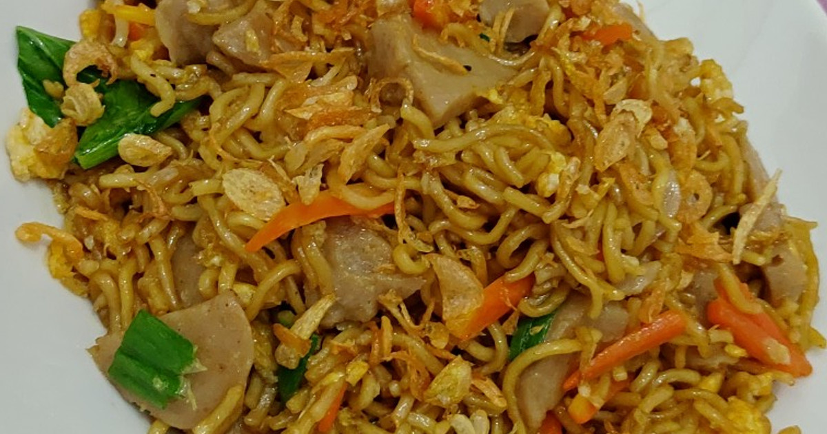 Resep Bakmi Goreng Baso oleh Omii Kitchen - Cookpad