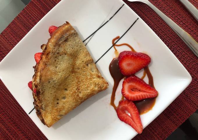 Crepas caseras Receta de Lila - Cookpad