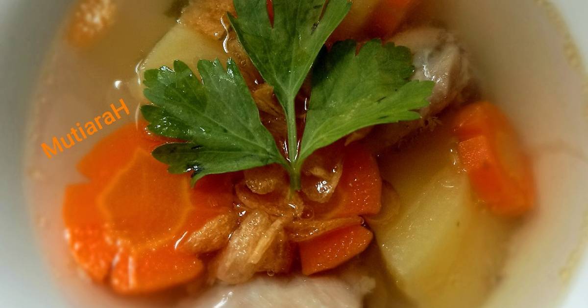 Resep Sop Ayam oleh Mutiara - Cookpad