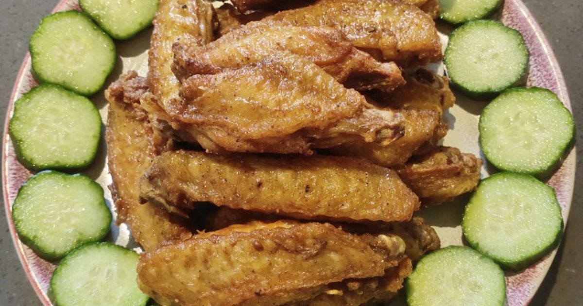 Fried Chicken Wings Recipe by Meme - Cookpad