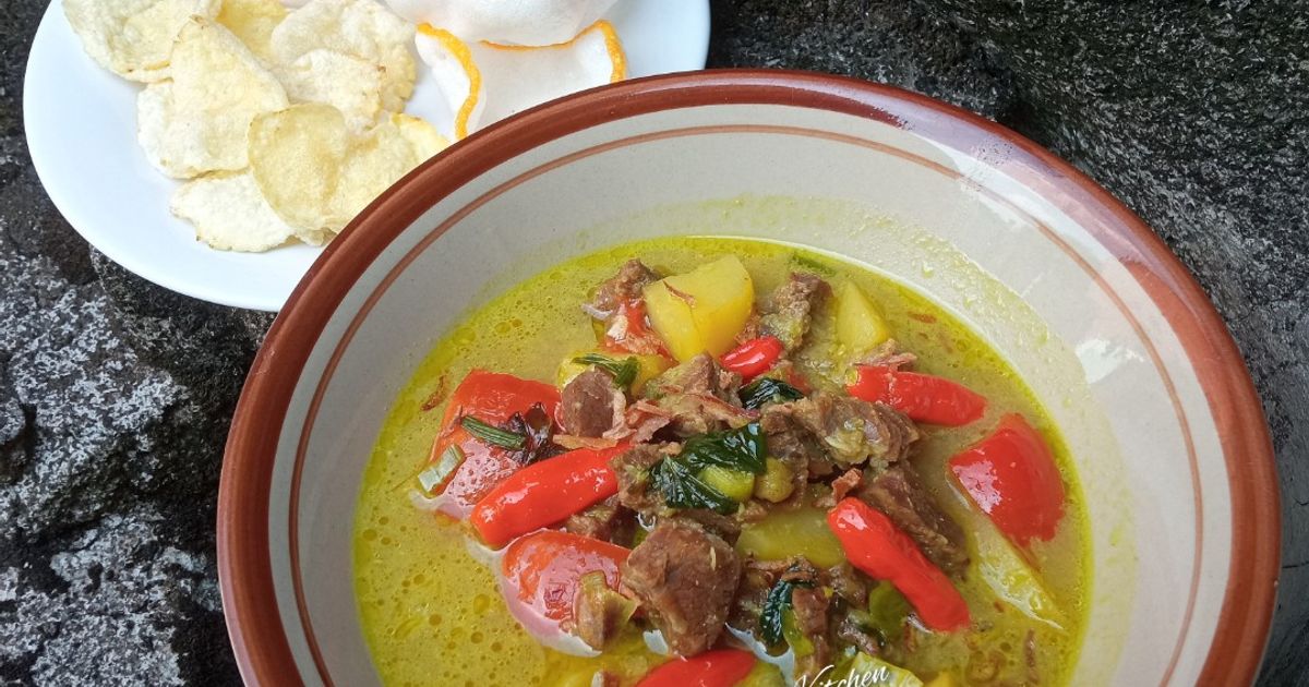 Resep Gulai Daging Sapi Ala Gultik oleh Pujani Handayani - Cookpad