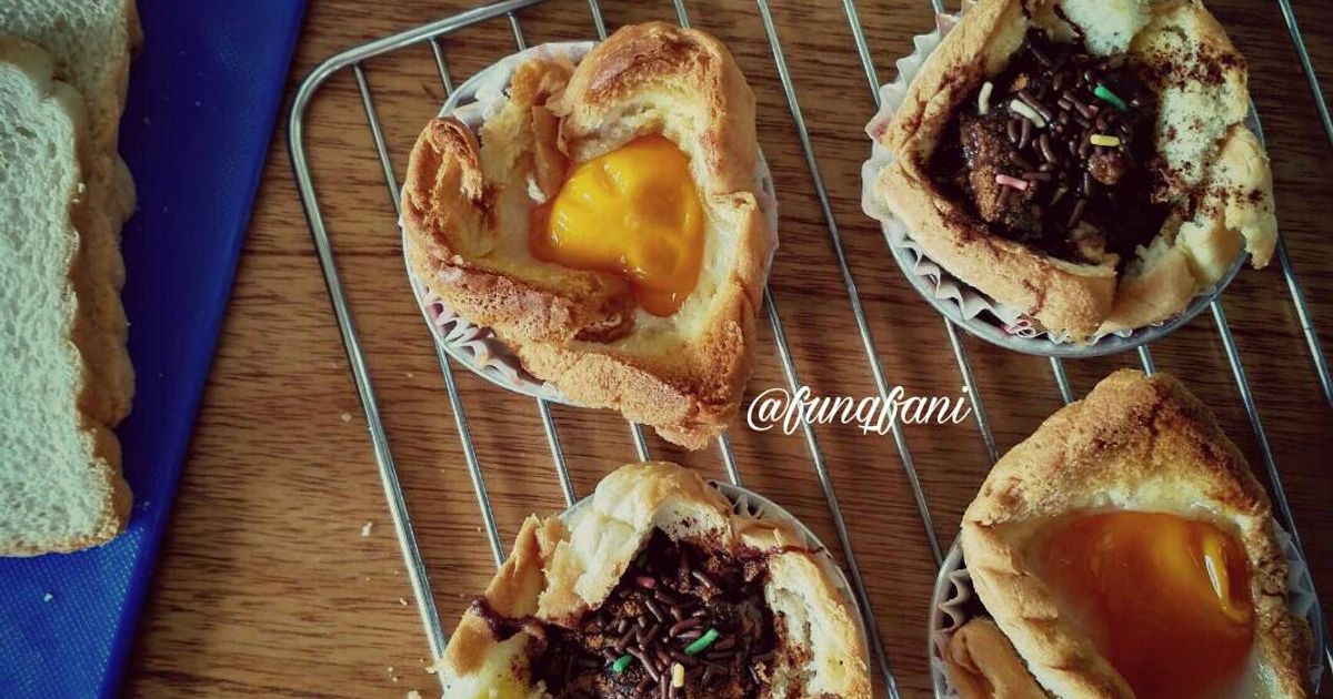 Resep Duo Muffin Roti Tawar Praktis Ribetless 😁 oleh Arifani - Cookpad