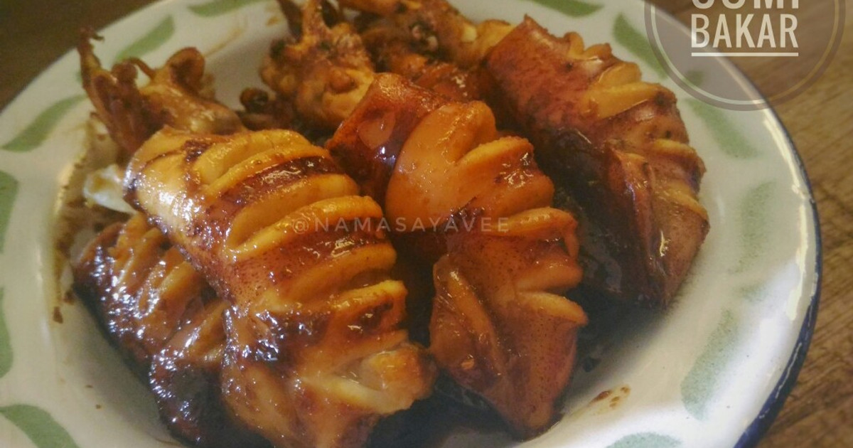 Resep Cumi Bakar Ala Vee's Kitchen oleh Vee R Puspitasari - Cookpad
