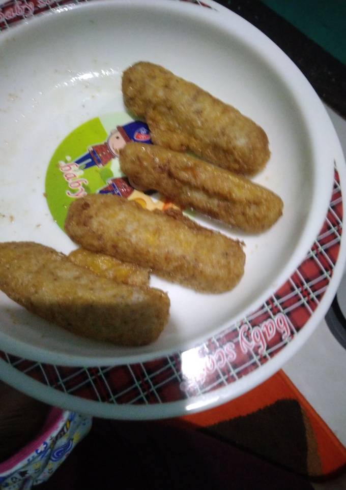 Resep Stik nasi ati. Finger food MPASI 8+ oleh Saputri Barlian - Cookpad