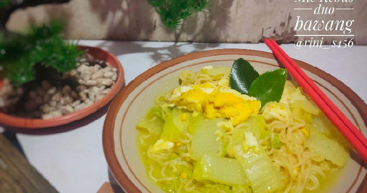 Resep Mie Rebus Duo Bawang oleh Rini_S456 - Cookpad
