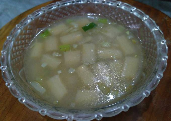 Resep Sup Asparagus Kepiting oleh Felisia Iswara - Cookpad