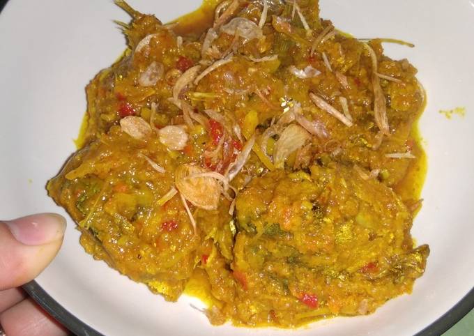 Resep Ikan Kembung Bumbu Kuning Oleh Saras Cookpad
