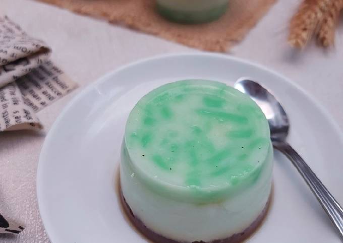 Resep Puding Cendol oleh Mama Upay - Cookpad