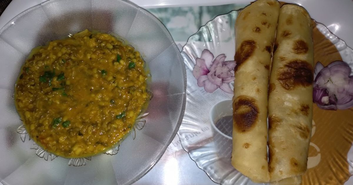 Dengu Curry And Paratha Recipe by Fathiya Shaheed - Cookpad