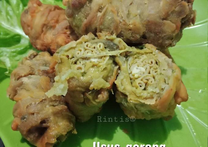 Resep Usus Gulung Goreng Tepung oleh Annaswa - Cookpad
