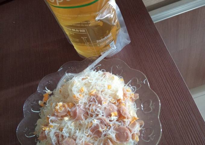 Resep Bihun goreng sosis oleh hendra lie - Cookpad