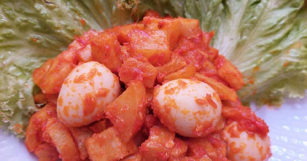 Resep Balado Kentang Telur Puyuh oleh Keinara FR - Cookpad