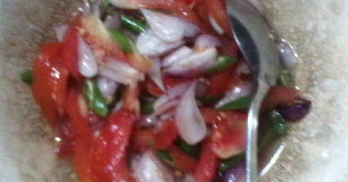 Resep Sambal Dabu Dabu Lilang Khas Menado Oleh Nugrahayu Dewanti Cookpad