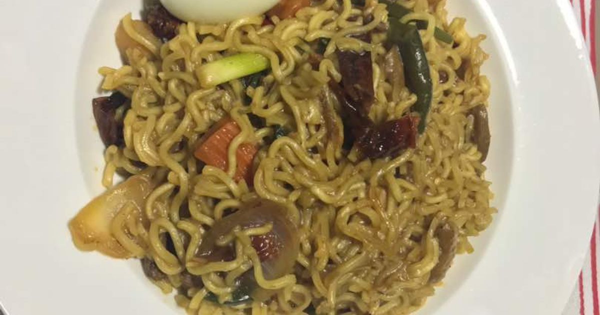 Noodles With Leftover Oyster Sauce Recipe by Esther Orims - Cookpad