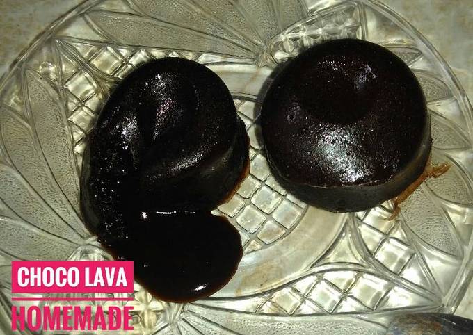 Resep Choco lava homemade oleh Elsa Dianawati - Cookpad