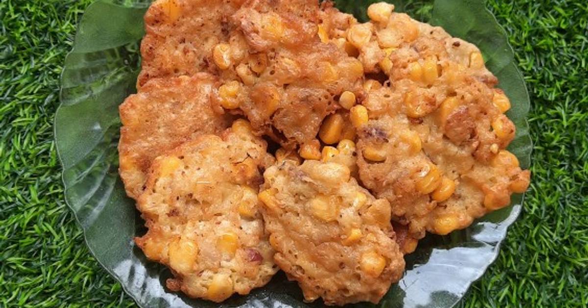 Resep Bakwan jagung simple oleh Arizka Dwi Noviyanti - Cookpad