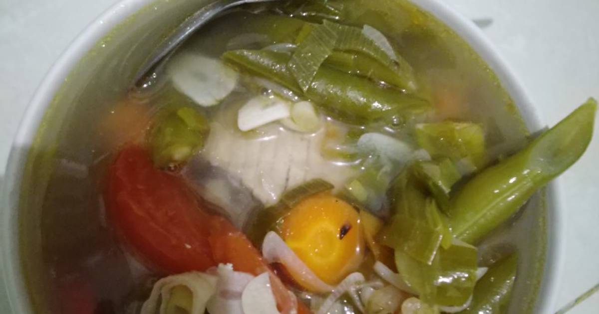 Resep Sup sayur ikan tuna oleh mutiara hilma - Cookpad