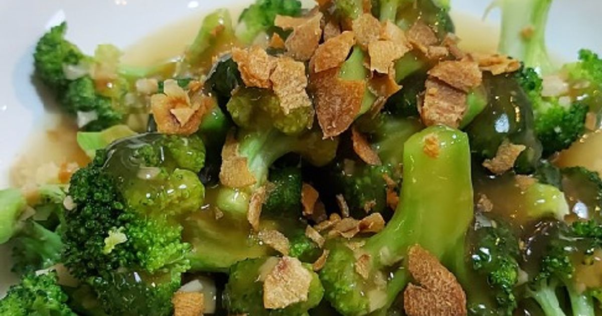 Resep Brokoli Saus Tiram oleh Pawon'e Mas Paijo - Cookpad