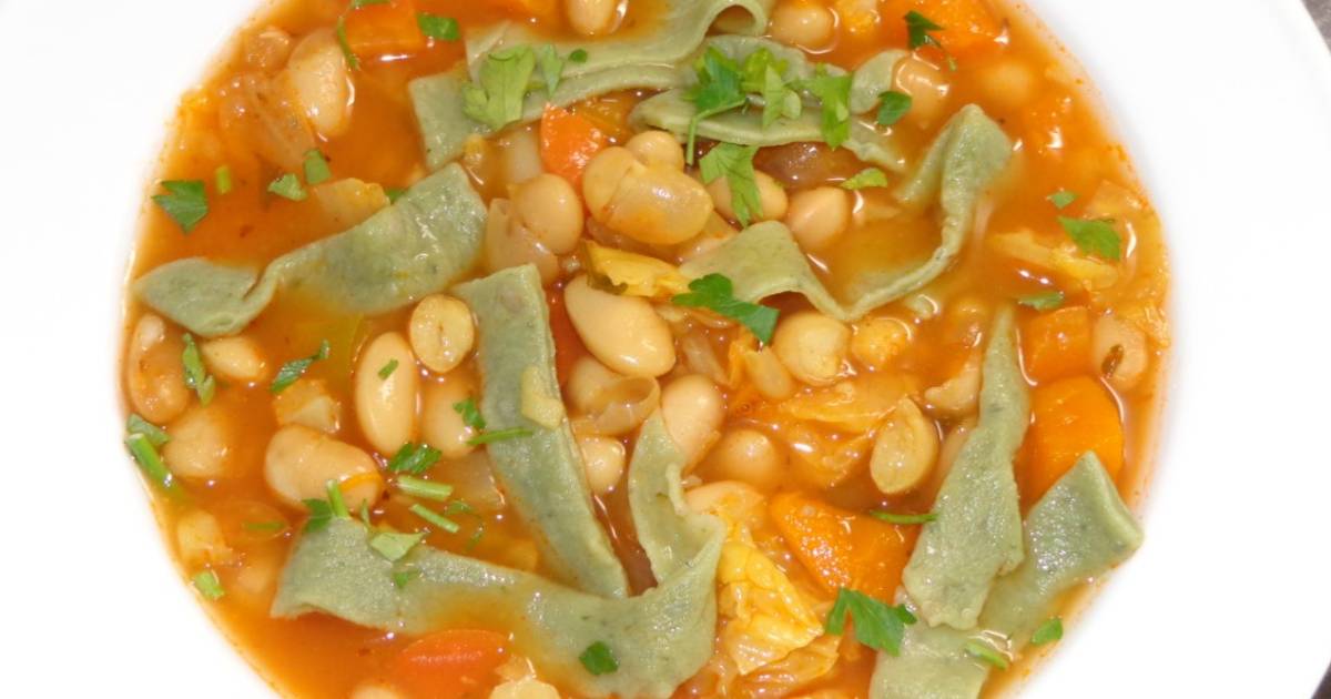 Poroto con fideo y queso - 22 recetas caseras- Cookpad