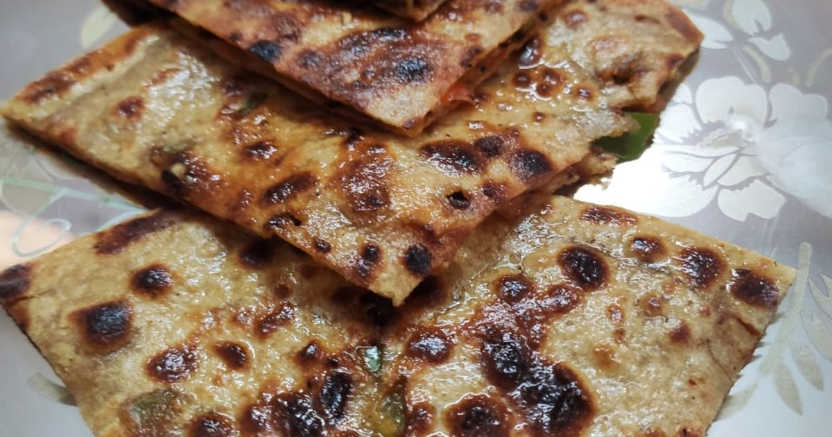 Cheesy Mexican Roti Recipe by Neha Sharma - Cookpad