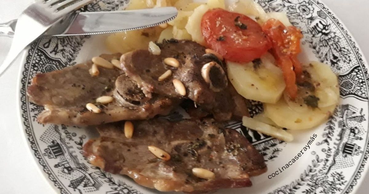 Filetes De Cordero Con Patatas Al Horno Receta de M.E.T.R. (MªElena ...