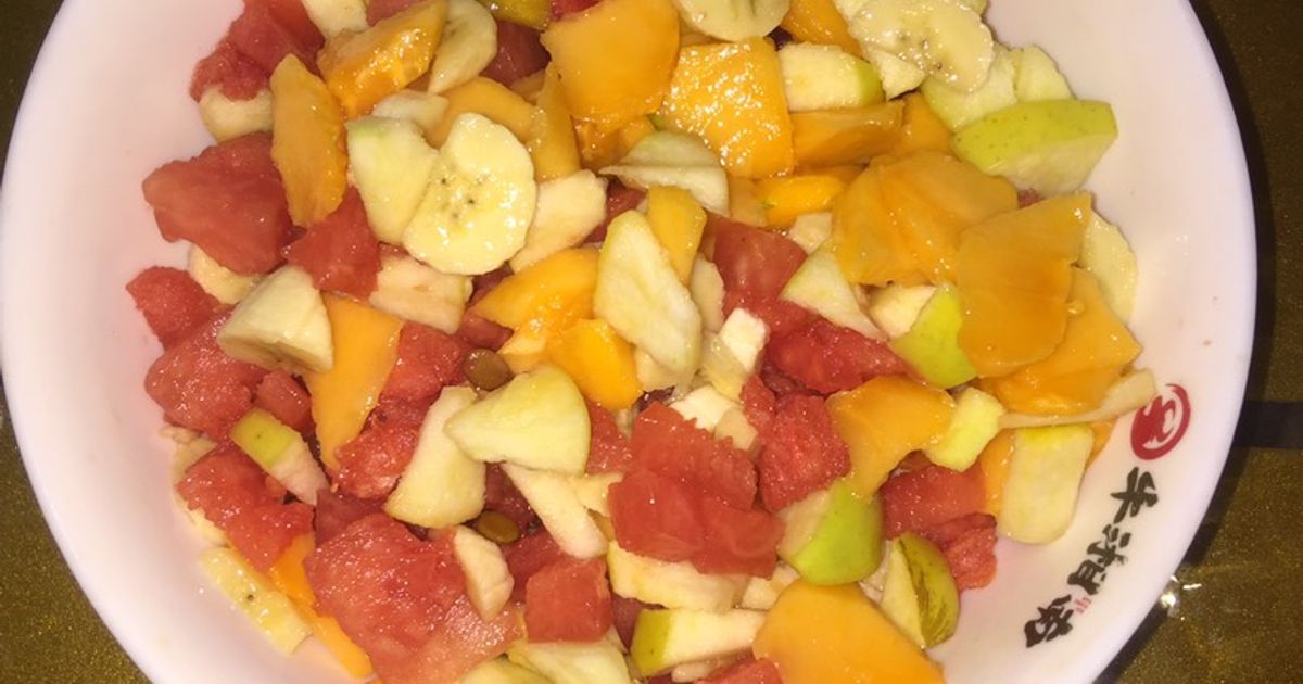 Fruit Salad girki daga Oum Nihal - Cookpad