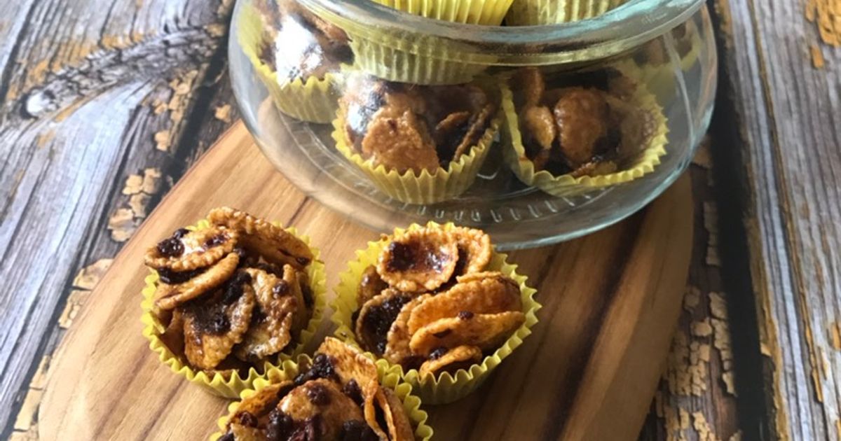 Resipi Honey Cornflakes oleh Ummu Razin - Cookpad