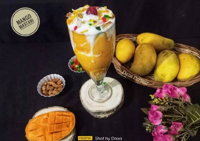 Mango Mastani (Pune Maharashtra Famous) Recipe by Daxa Parmar - Cookpad